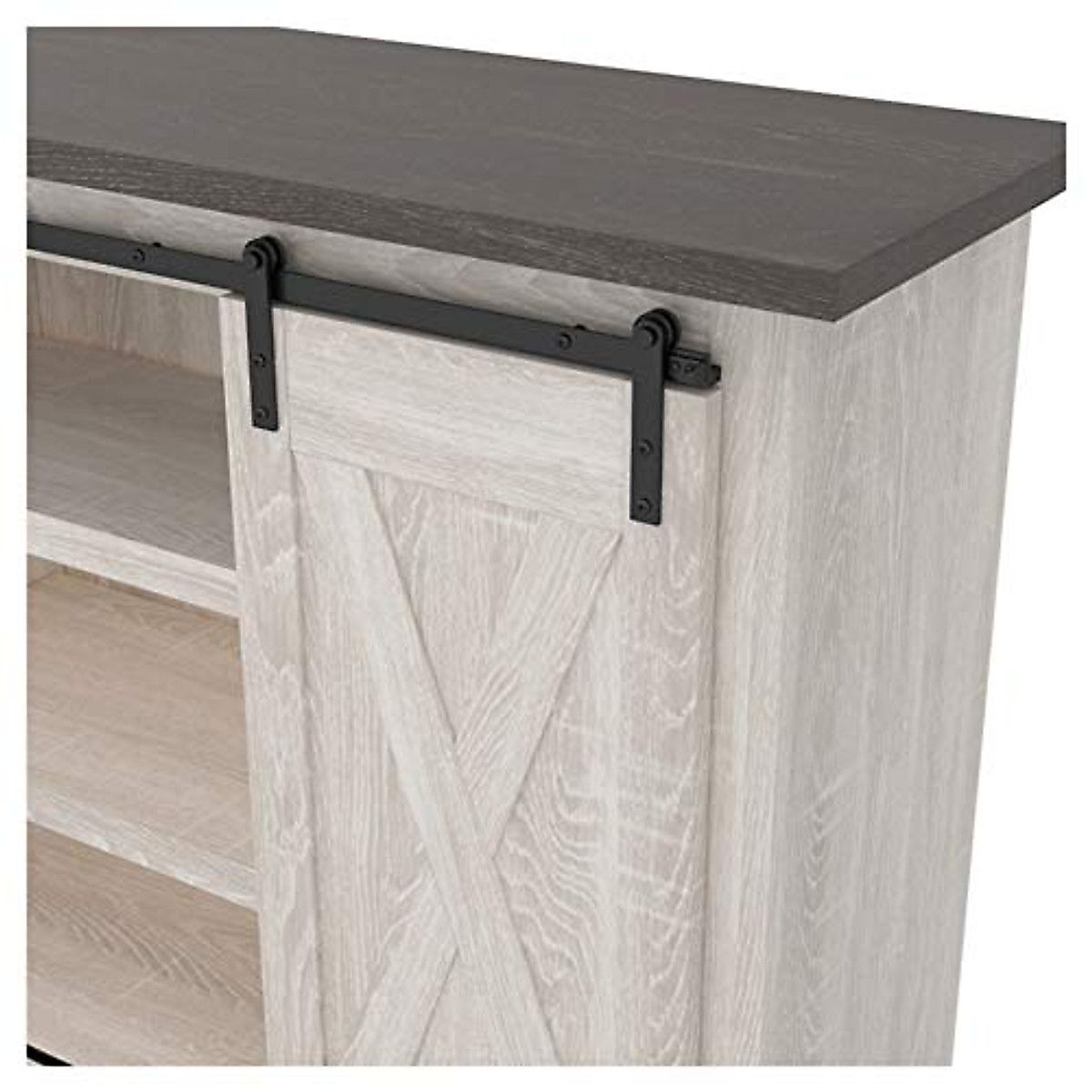 Signature Design by Ashley Dorrinson TV Stand, Whitewash