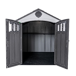 Lifetime Outdoor Storage Shed, 8 x 10 Ft