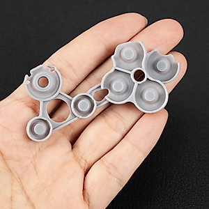 3pcs Conductive Silicon Button Pads ABXY Repair Controller Button Replacement Repair Part Compatible with Xbox One Controller