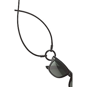 World Famous and Original LaLoop eyeglass necklace in Black., Medium