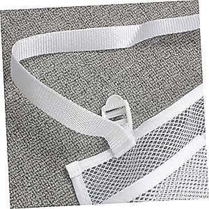 ibasenice Diaper Bag Organizer Toy Storage Bag Hanging Storage Bag Hanging Diaper Bag Multipurpose Bag Trolley Multifunctional Bag Child Mesh Bag