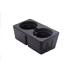 KERMAN Cup Holder for 2007-2014 Chevy Tahoe Silverado GMC Sierra Suburban Yukon Floor Console 19154712 OEM Replacement Center Console Beverage Drink Insert
