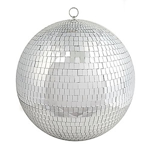 Efavormart 16" Groovy Glass Mirror Disco Ball Party Decoration for Wedding Event Birthday Party