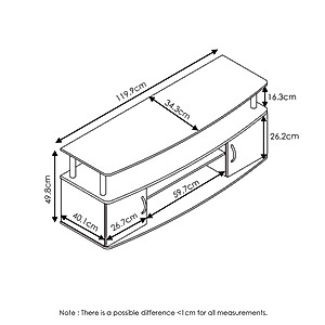 Furinno Entertainment Stand and Coffee Table Bundle