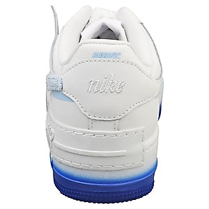 Nike Women's Air Force 1 Shadow White/Royal Tint-Racer Blue (FJ4567 100) - 8