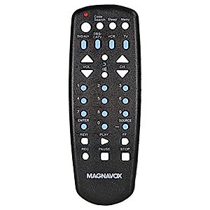 Magnavox MC345 4 in 1 Universal Remote Control | Control Up to 4 Devices with 1 Remote | Works with Most Major Brands | Works with TV, DVD, VCR and Satellite |