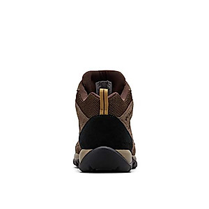 Columbia Mens Redmond V2 Mid Waterproof Hiking Shoe, Brown, 10 US