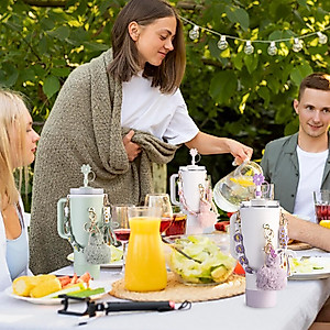 Affute Stanley Cup Accessories Set Including Siliocne Straw Cover, Siliocne Boot, Water Bottle Handle Strap for Stanley Cup 40oz 30oz Tumbler with Handle