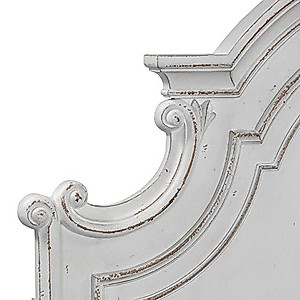Liberty Furniture INDUSTRIES Magnolia Manor Panel Bed, Queen, Antique White