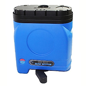 Ventamatic CDMP 1420BLU 14" Premium Misting Fan, 20 Gal Cooler, Blue/Black