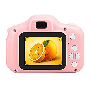 Bewinner1 Kid Digital Video Camera,Mini Cute Children Cameras,Portable Kid Camera Toy with 2.0inTFT Color Eye-Friendly and Clear Screen,Smart Camera for Boys Girls' Birthday Gifts (Pink)