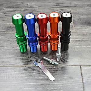 limaity Archery Bowfishing Reel Seat Aluminum Spinning Reel Fishing Reel Accessories for Compound Bow Recurve Bow Spinning Reels Accessory (Blue)