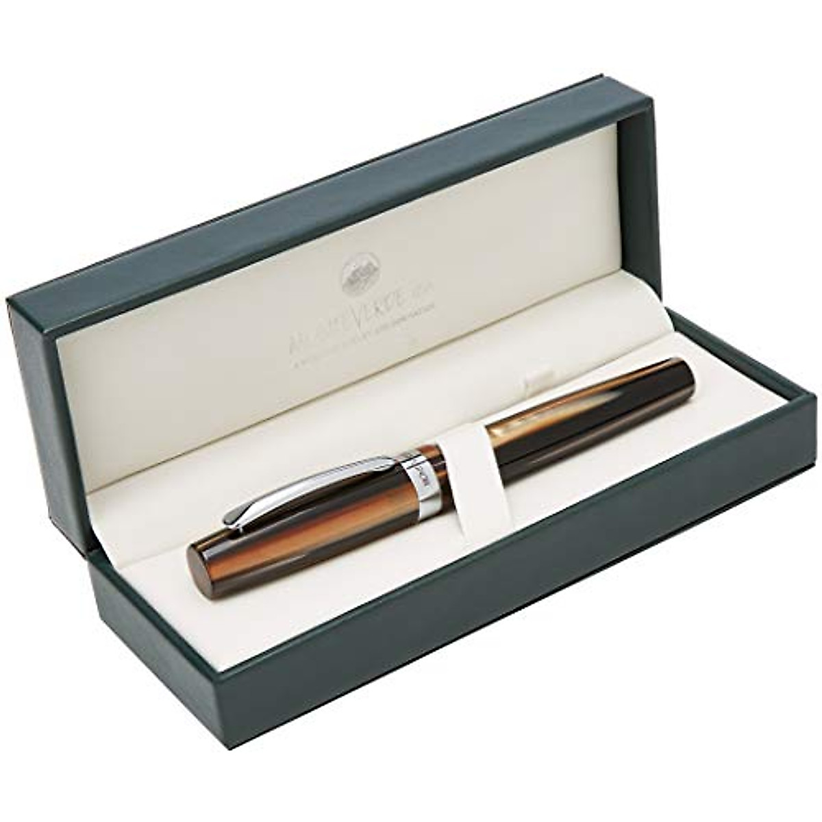 Monteverde Giant Sequoia Fountain Pen - Extra Fine Nib Fountain Pen, Brown (MV32267)