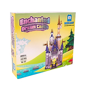 Brick Loot Princess Castle Toy, Palace Building Playset, Fairy, Queen, Friends, Toy for Kids, Girls & Boys, Compatible with Major Building Blocks, Birthday, Gift, 6+ Year Old (413 PCS)