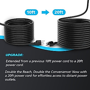 BOMGIE Submersible Water Pump 1/6 HP, 1850GPH Thermoplastic Sump Pump Basement Portable Electric Utility Water Pump Removal for Pool Draining Hot Tubs Garden Pool Cover Pond