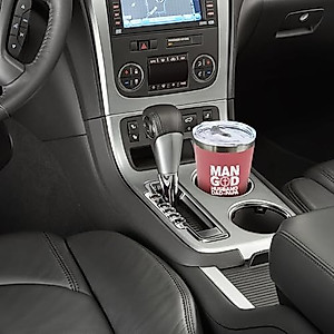 liabiliies Man of God Husband Dad papa Tumbler Coffee Tumblers 30 oz Tumbler with Lid and Straw Insulated Tumblers Stainless Steel Tumbler Funny Gifts for Women