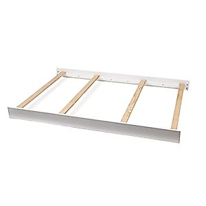 CC KITS Full-Size Conversion Kit Bed Rails for Westwood Design Cribs (Seashell White, Option 3)