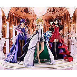 Fate stay night 1/7 Scale Figure Collection Saber, Rin Tohsaka and Sakura Matou ~15th Celebration Dress Ver.~ Premium Box