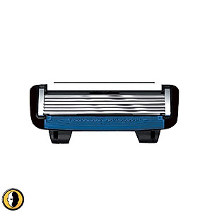 HeadBlade ATX Razor & HB6 Refill Shaving Razor Blades (4 Blades)