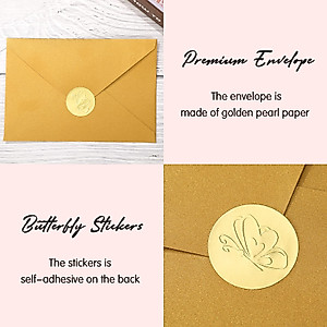 Sabary 10 Pcs Will You Be My Bridesmaid Card Set Bridesmaid Proposal Card with Envelopes and Seals 8 Bridesmaid Cards 1 Maid of Honor Card and 1 Matron of Honor Card Bridesmaid Proposal Gifts