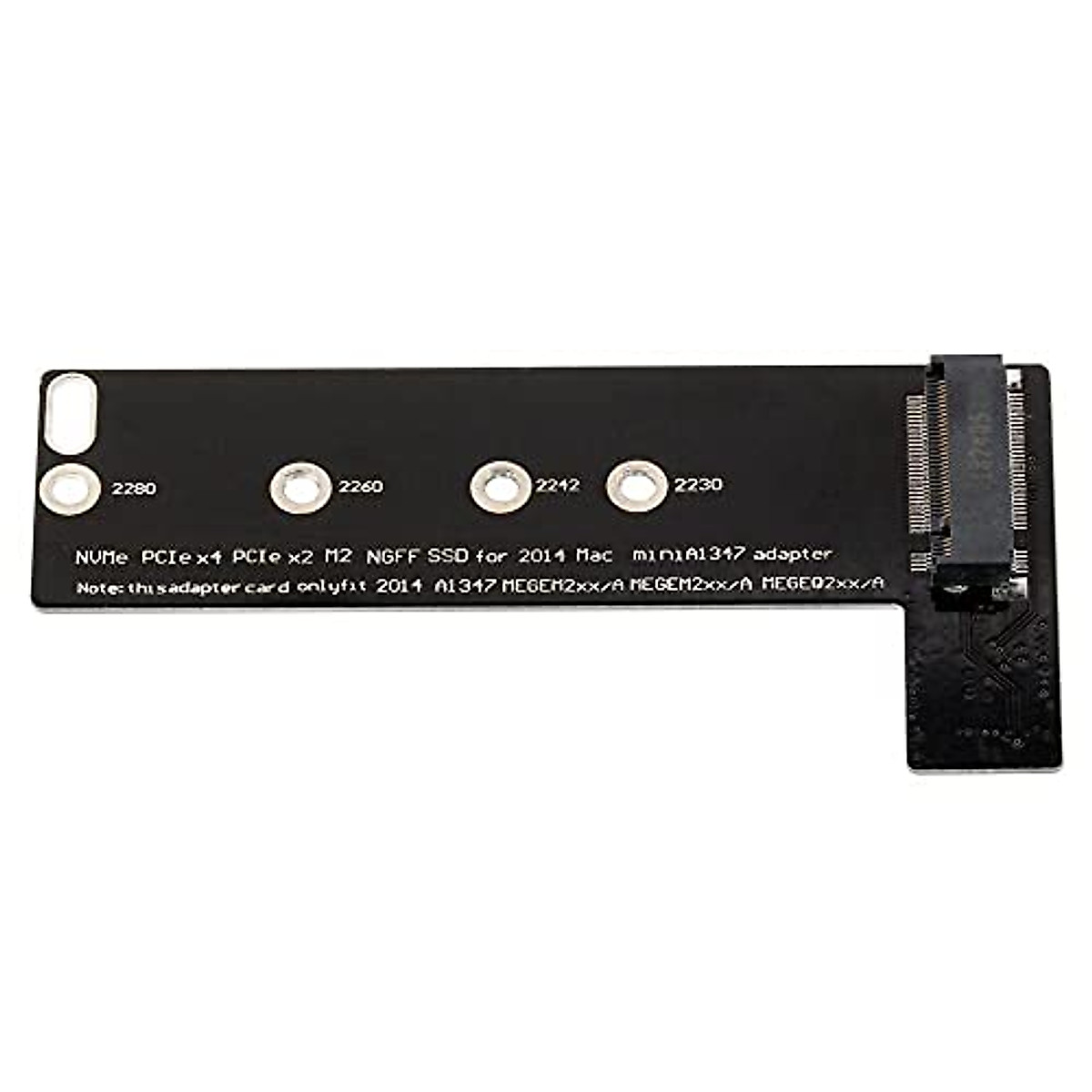 XT-XINTE PCI-E x4 x2 M.2 for NGFF M-Key for NVME AHCI SSD Converter Card Adapter for 2014 MacBook Mini A1347 MEGEN2 MEGEM2 MEGEQ2