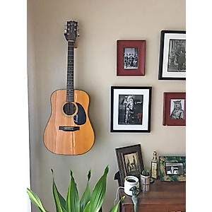 Top Stage® Hardwood Home & Studio Guitar Hanger Wall Stand, JX18-NA