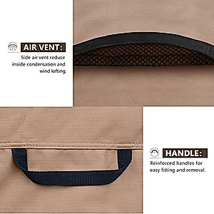 ULTCOVER Waterproof Square Air Conditioner Cover for Outside AC Units Size Upto 30 x 30 inch