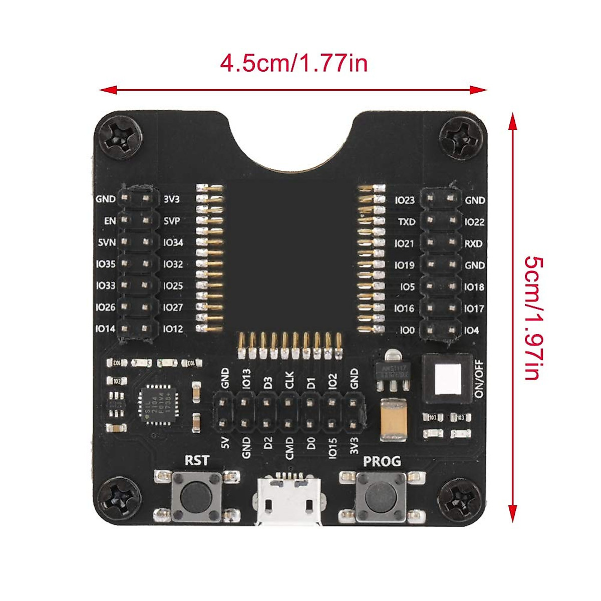 Test Burn Board Small Batch Burn Fixture for ESP-WROOM-32 Minimum System Development Module wled Controller esp32 wt32-eth01 esp32 Programmer