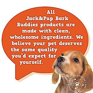 Jack&Pup Dog Vitamins and Supplements Multivitamins for Dogs - Bark Buddies Multi-Buddy Dog Multivitamins Chewable Soft Chews Puppy Vitamins and Supplements - Dog Supplements & Vitamins (60ct)