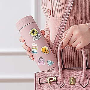 200PCS Water Bottle Stickers Waterproof– Vinyl Stickers for Teens – Premium Sticker Packs for Computer, Laptop, Skateboard, Fridge – Unique Adorable Designs for Boys and Girls