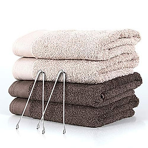 Tongue Scraper Cleaner (2 Pack) Medical Surgical Grade Stainless Steel Metal Tongue Brush Dental Kit Eliminate Bad Breath with Tongue Sweeper Ayurvedic for Daily Oral Dental Hygiene Fresh Breath