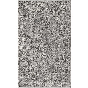 Unique Loom Portland Collection Area Rug - Woodburn (3' 3" x 5' 3" Rectangle, Gray/Ivory)