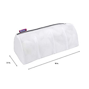 Woolite New and Improved Sanitzed Treated - Zippered 4 Pocket Mesh Hoisery Bag - Only Buy From Space With Taste