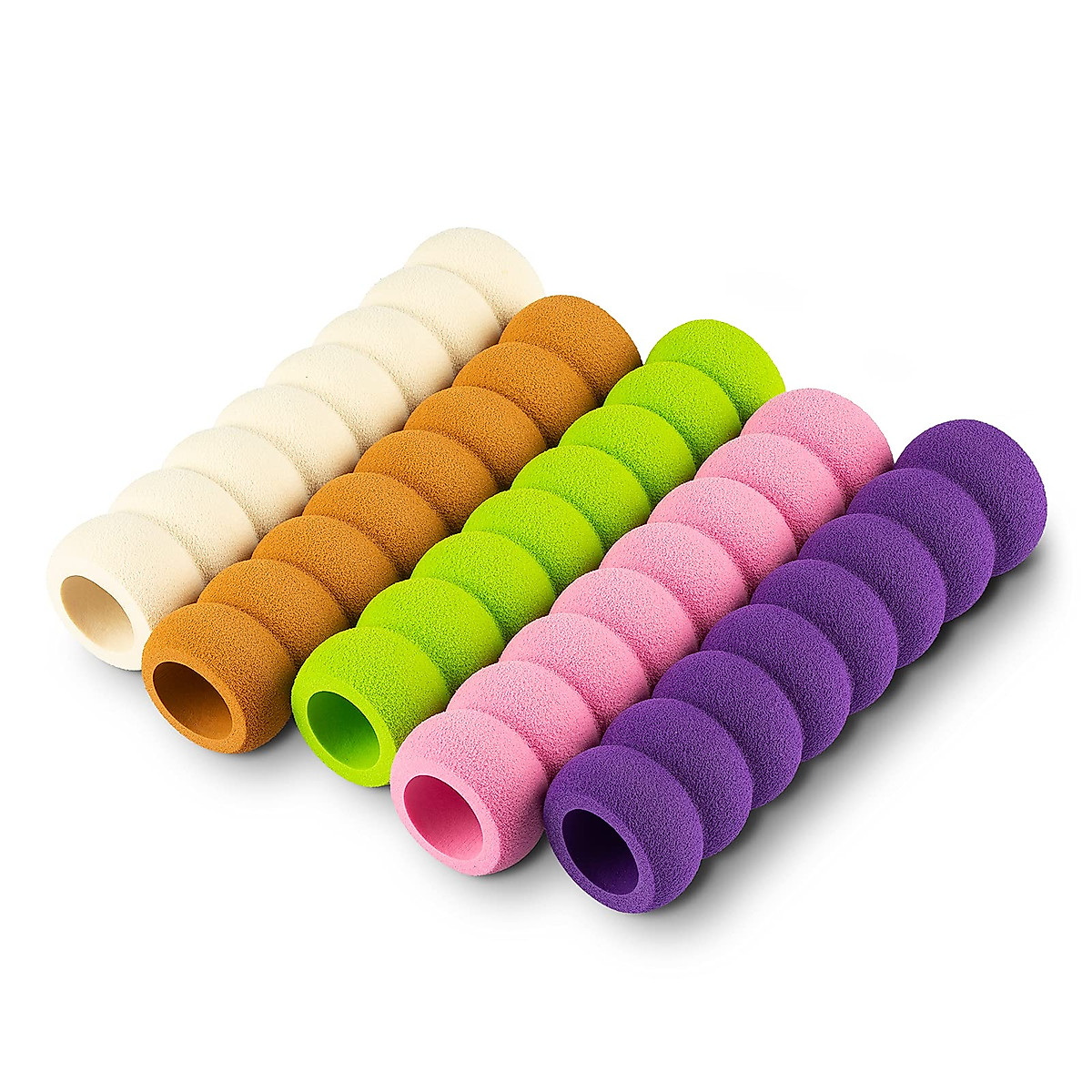 ISKYBOB Set of 5 Door Knob Covers Door Handle Foam Safety Cover Guard Protector for Kid