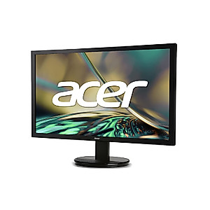 Acer K202HQL bi 19.5” HD+ (1600 x 900) TN Monitor | 60Hz Refresh Rate | 5ms Response Time | for Work or Home (HDMI Port 1.4 & VGA Port) (Renewed)