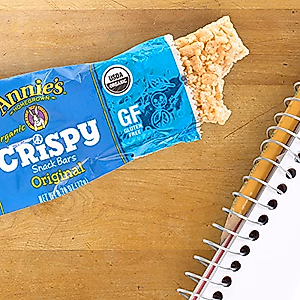 Annie's Organic Original Crispy Snack Bars, Gluten Free, 3.9 oz, 5 ct.