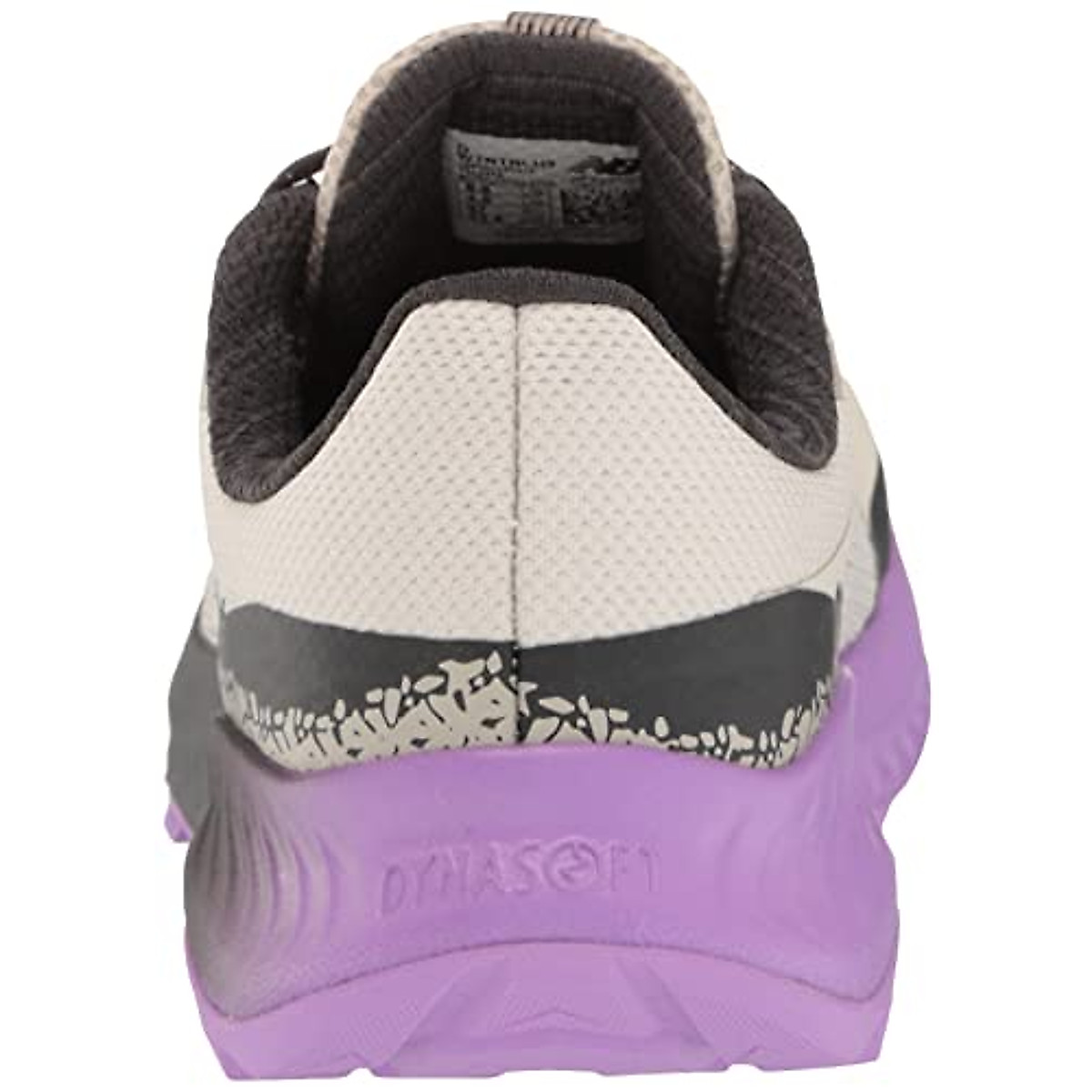 New Balance Women's DynaSoft Nitrel V5 Trail Running Shoe, Timberwolf/Phantom/Electric Purple, 8 Wide