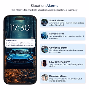 SALIND 11 4G GPS Tracker - Real-Time Tracker for Vehicles, Cars, Fleets, LTE Device w/Magnetic, US & Worldwide SIM Card Included, iOS/Android Compatible, Up to 70 Days Battery - Subscription Required