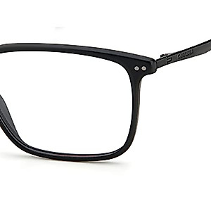 Carrera Men's 8859 Rectangular Prescription Eyewear Frames, Matte Black, 56mm, 17mm