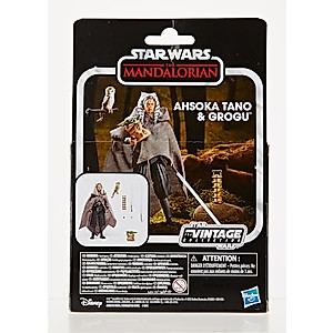 STAR WARS The Vintage Collection Ahsoka Tano and Grogu Deluxe Action Figure Set, 8 Pieces
