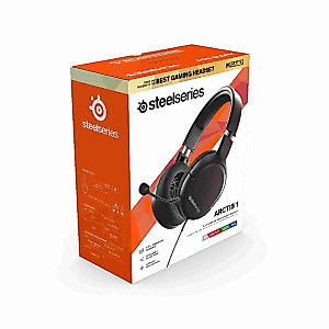 Steel Series Arctis 1 - All-Platform Compatibility - for PC, PS4, Xbox, Nintendo Switch, Mobile - Detachable ClearCast Microphone (PS4////)