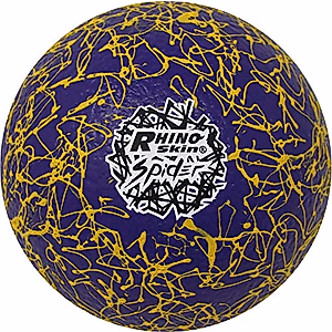 Champion Sports Premium Rhino Skin Extreme Color Dodgeballs - Glow in the Dark, Color-Changing, and Spider Grip - Low Bounce Dodgeballs