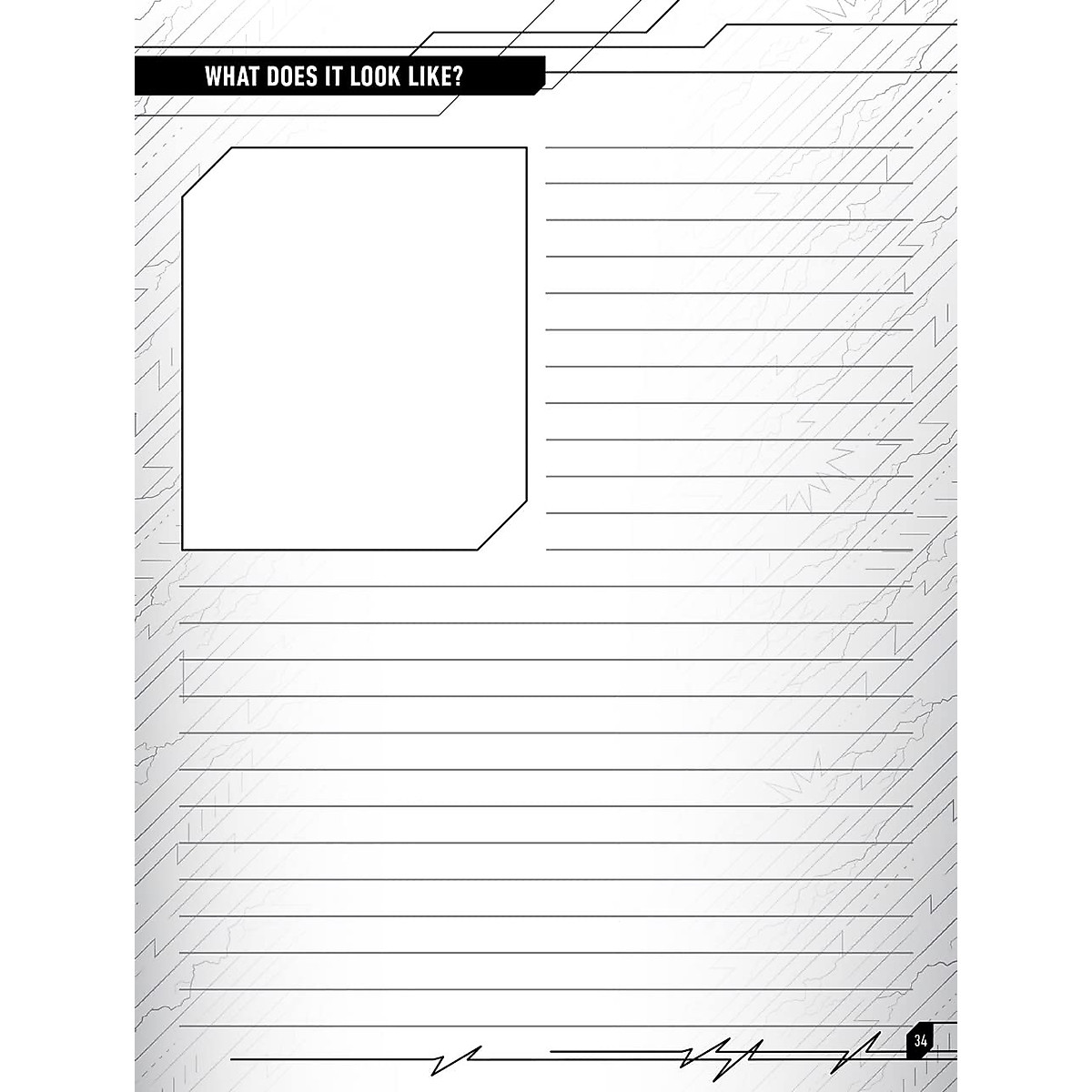 Renegade Game Studios Power Rangers Roleplaying Game Expanded Character Sheet Journal, Customize and Develop Characters
