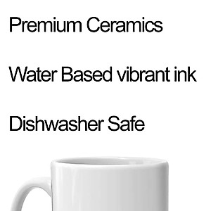 Smart Periodic Table Mug Gift, White Funny Sarcasm Coffee Cup Novelty