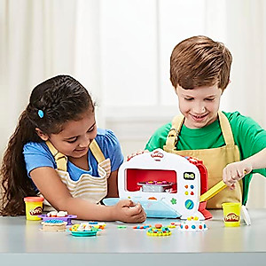 Play-Doh Kitchen Creations Magical Oven Play Food Set for Kids 3 Years and Up with Lights, Sounds, and 6 Colors (Amazon Exclusive)