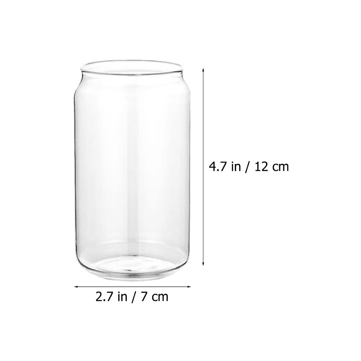 Hemoton 2Pcs Mason Jar with Lid and Straw, 12oz Wide Mouth Mason Jar Drinking Glasses Cups, Reusable Iced Coffee Cup, Cocktail Glasses, Transparent Silicone Sleeve Bamboo Lid, for Juices Cocktail