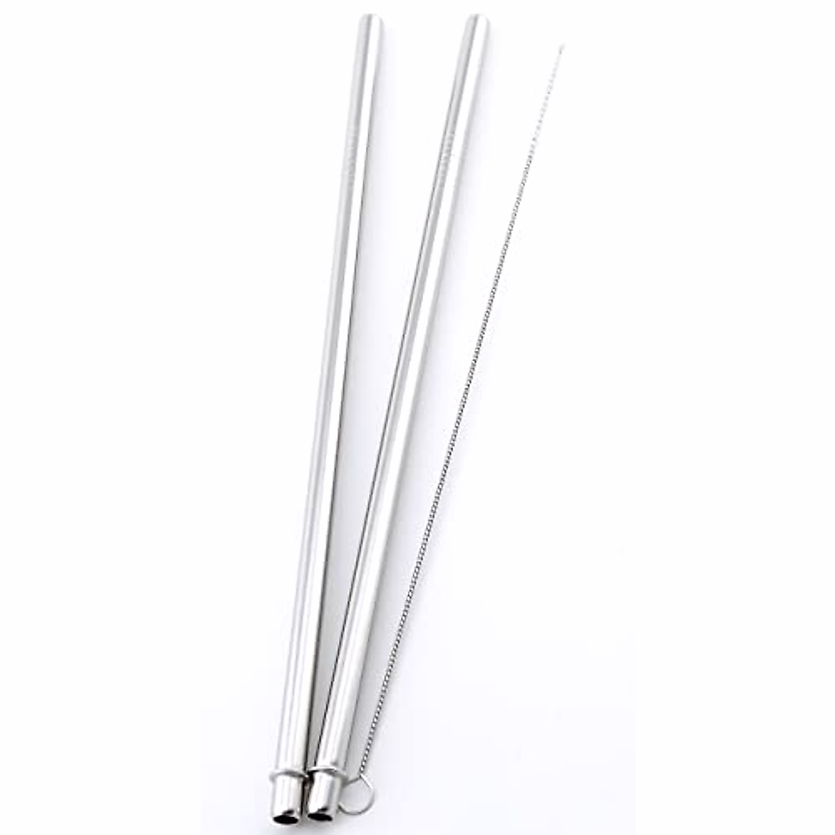 2 Stainless Steel Straws Compatible With Tervis Tumbler 24 oz Travel Insulated Clear Drinking Cup Lid CocoStraw Brand