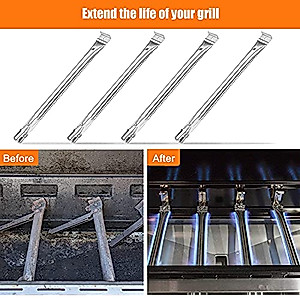 Uniflasy Grill Parts for Kenmore 146.34611410 146.23679310 146.46372610 146.34461410 146.16142210 146.10016510 146.23673310 146.16198211 146.46366610 146.1001751 146.4636561(Stainless Steel)