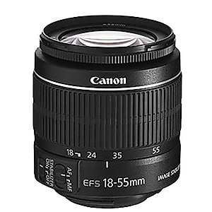 Canon EOS 2000D / Rebel T7 DSLR Camera w/ 18-55mm F/3.5-5.6 is II Lens + Canon Case + 32GB SD Card (13pc Bundle) (Renewed)