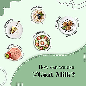 HYE FOODS Goat Milk Powder | Pasture Grazed I Whole Milk Powder | 7.05 Oz (200gms)